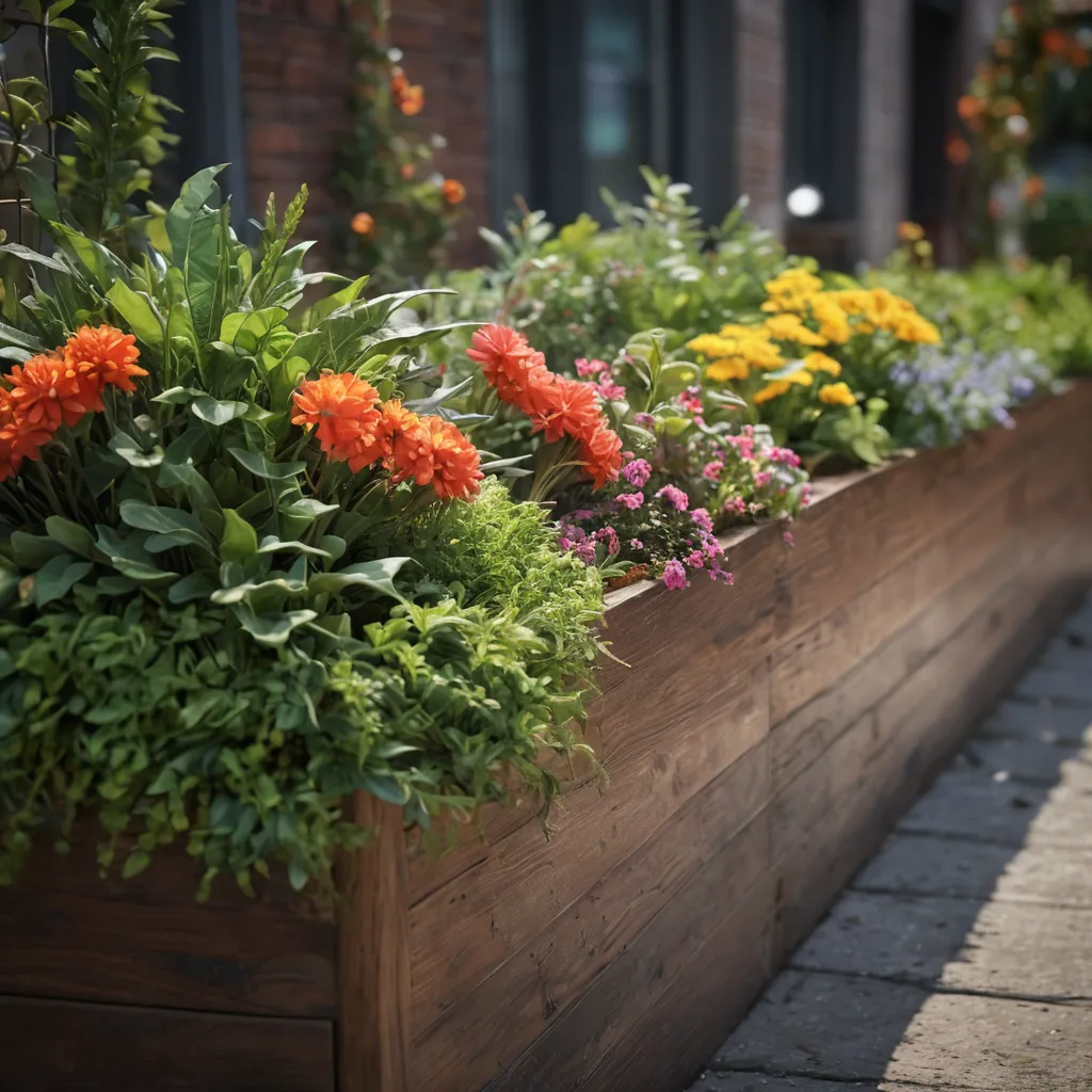 Exploring Urban Planter Boxes for City Aesthetics